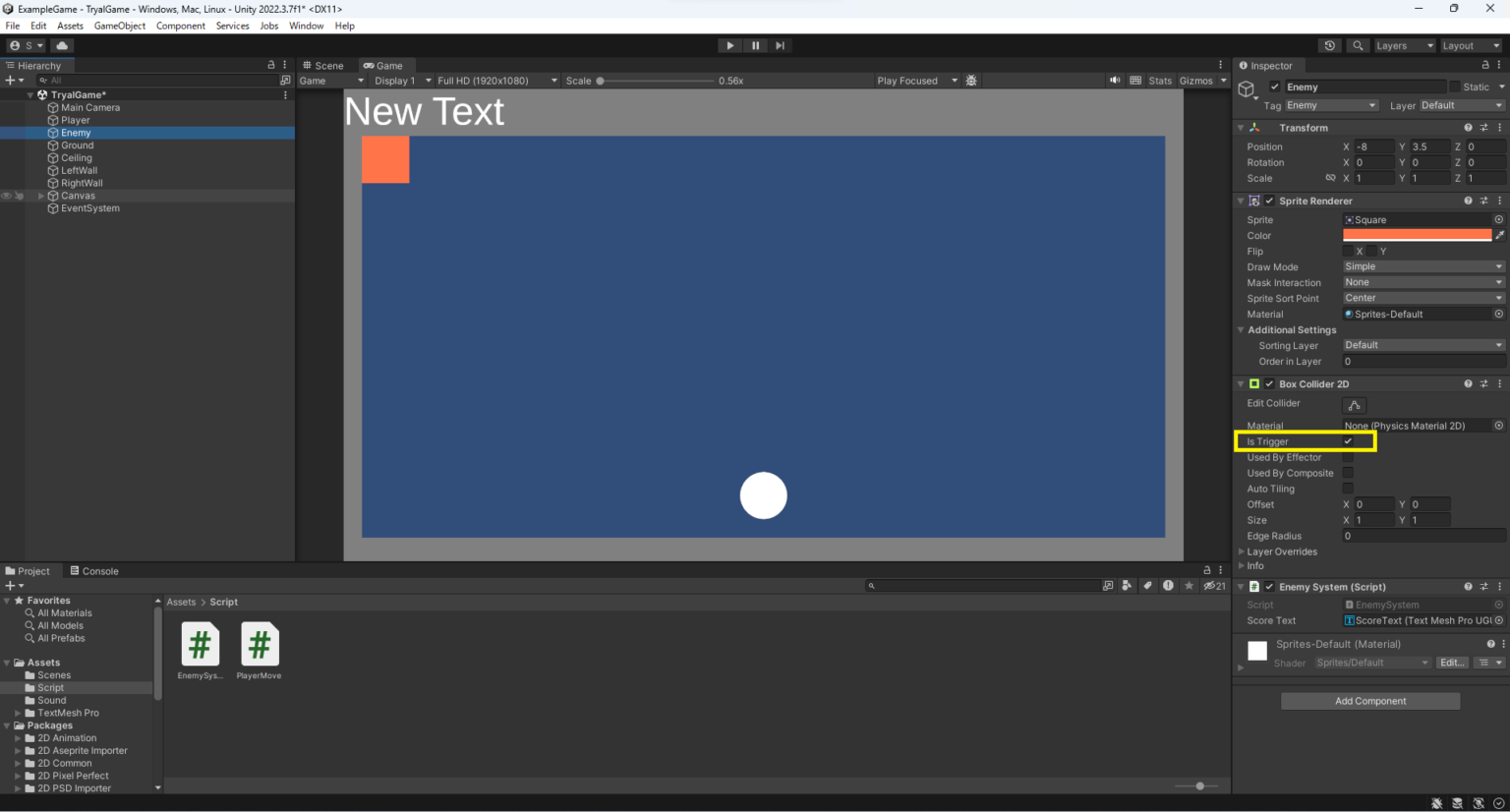 実際にゲームを作ってビルドしてみる【Unityの教科書#5】 | GSD ONLINE | 広島大学ゲーム制作同好会